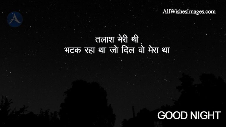 30+ Good Night Sad Shayari Images (2022) || Sad Good Night Images
